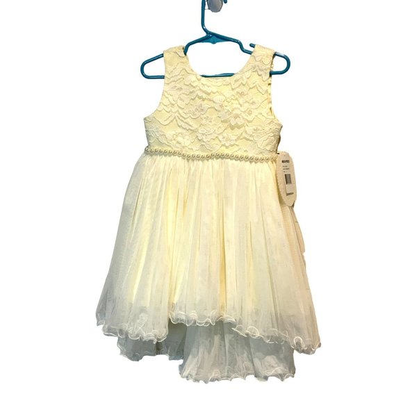 American Princess | Dresses | Nwt American Princess Ivory Lace Bodice ...